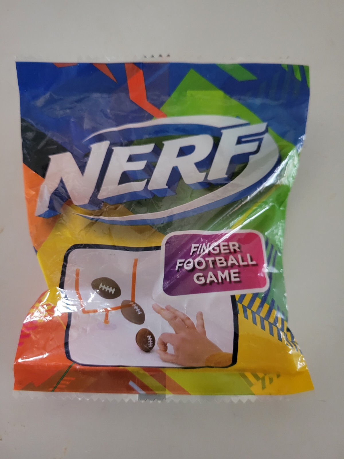 Nerf Finger Football Game Hasbro New!!! RARE - NOT LABELED FOR RETAIL ...