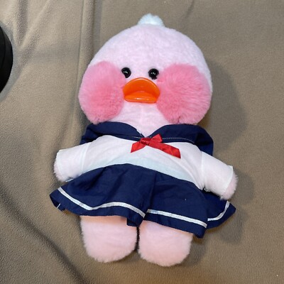12" LaLafanfan Cafe Mimi Duck Pink | eBay