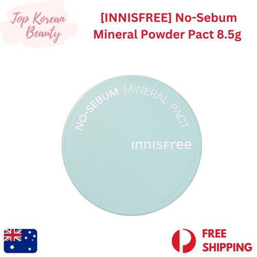 [INNISFREE] NEW No-Sebum Mineral Powder Pact 8.5g (2023 Renewal) (AU ...
