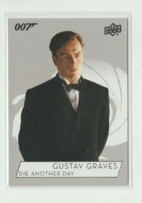 007 James Bond Collection Trading Card #90 Toby Stephens as Gustav ...