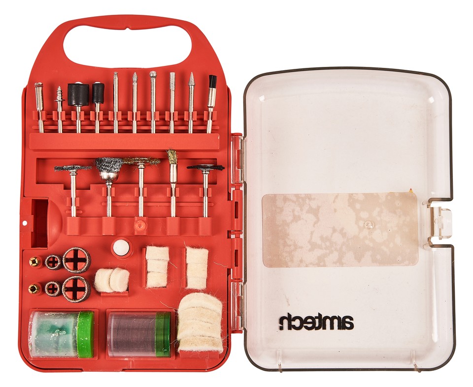 Hobby Rotary Multi Tool Mini Kit + 71 Accessory Set For Most Minicraft ...