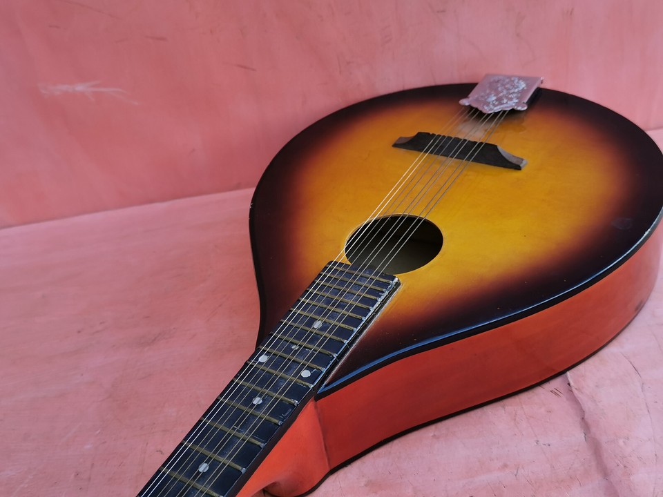 OLD VINTAGE MANDOLIN WOODEN MUSIC INSTRUMENT | eBay