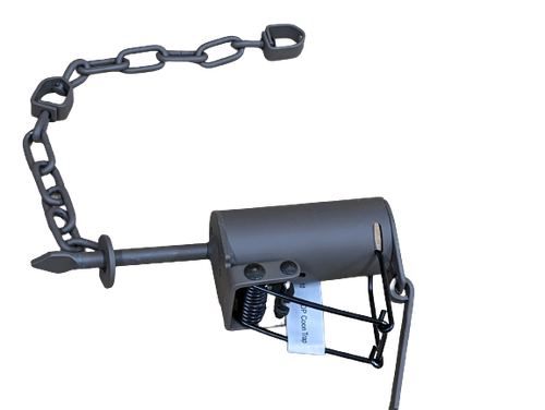 3 Powder Coated Duke DP Dog Proof Coon Foothold Traps Trapping Raccoon ...