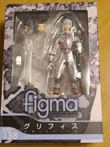 Figma Griffith #138 Berserk Movie Action Figure Anime Max Factory Japan ...