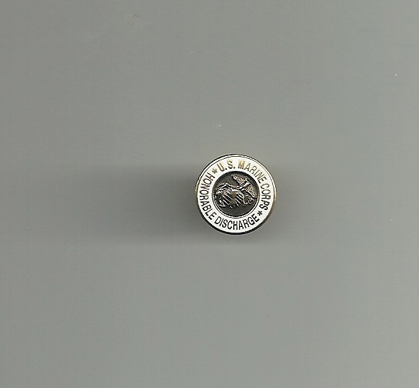 USMC MARINE CORPS HONORABLE DISCHARGE LAPEL PIN | eBay