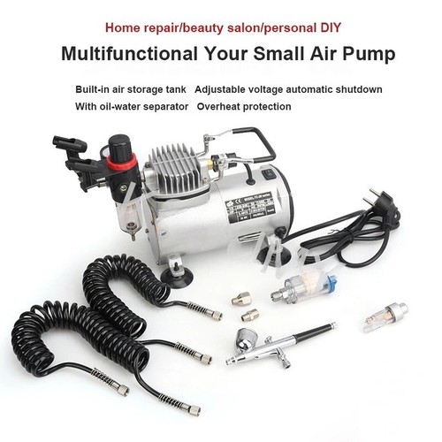 Professional Airbrush Compressor Electric Spray Air Compressor Painting ...