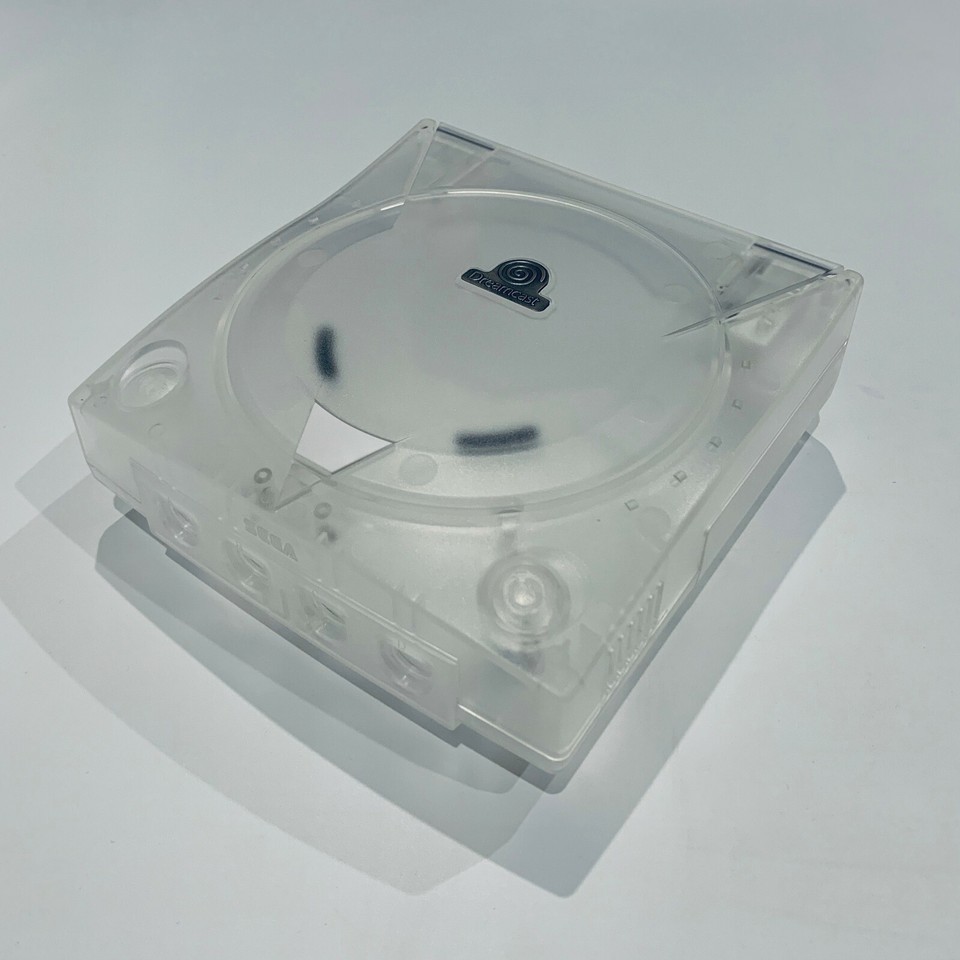 SEGA Dreamcast Console 3rd Party Translucent Case Shell Transparent ...
