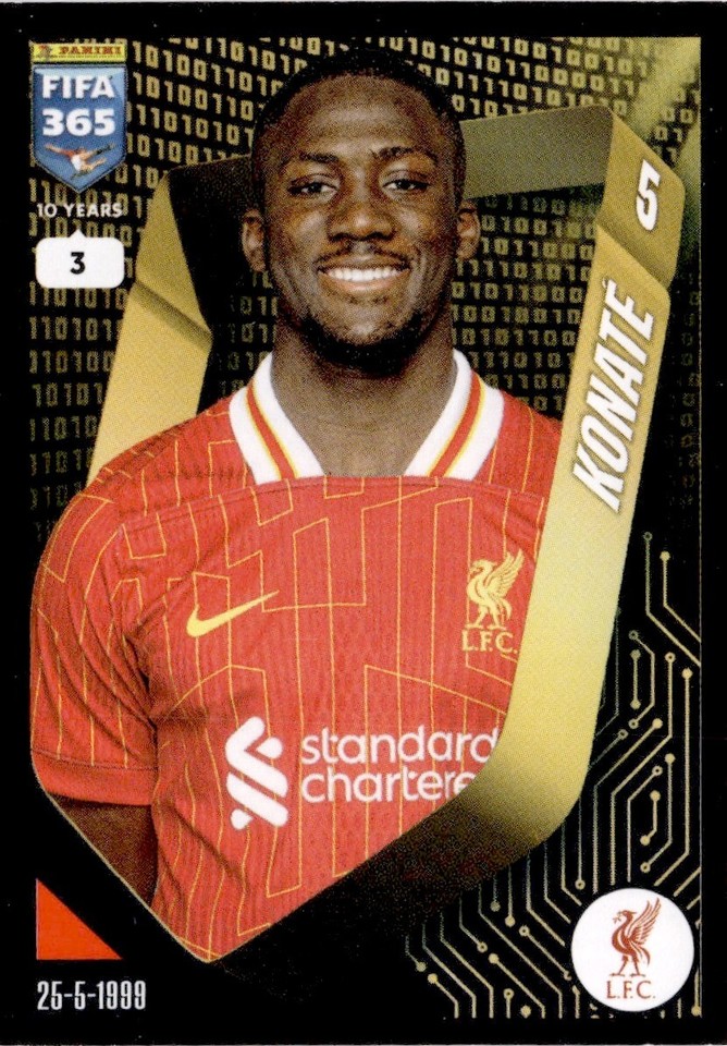 Panini FIFA 365 2025 10 Years Sticker - Aus ALLEN aussuchen - Teil 1 ...