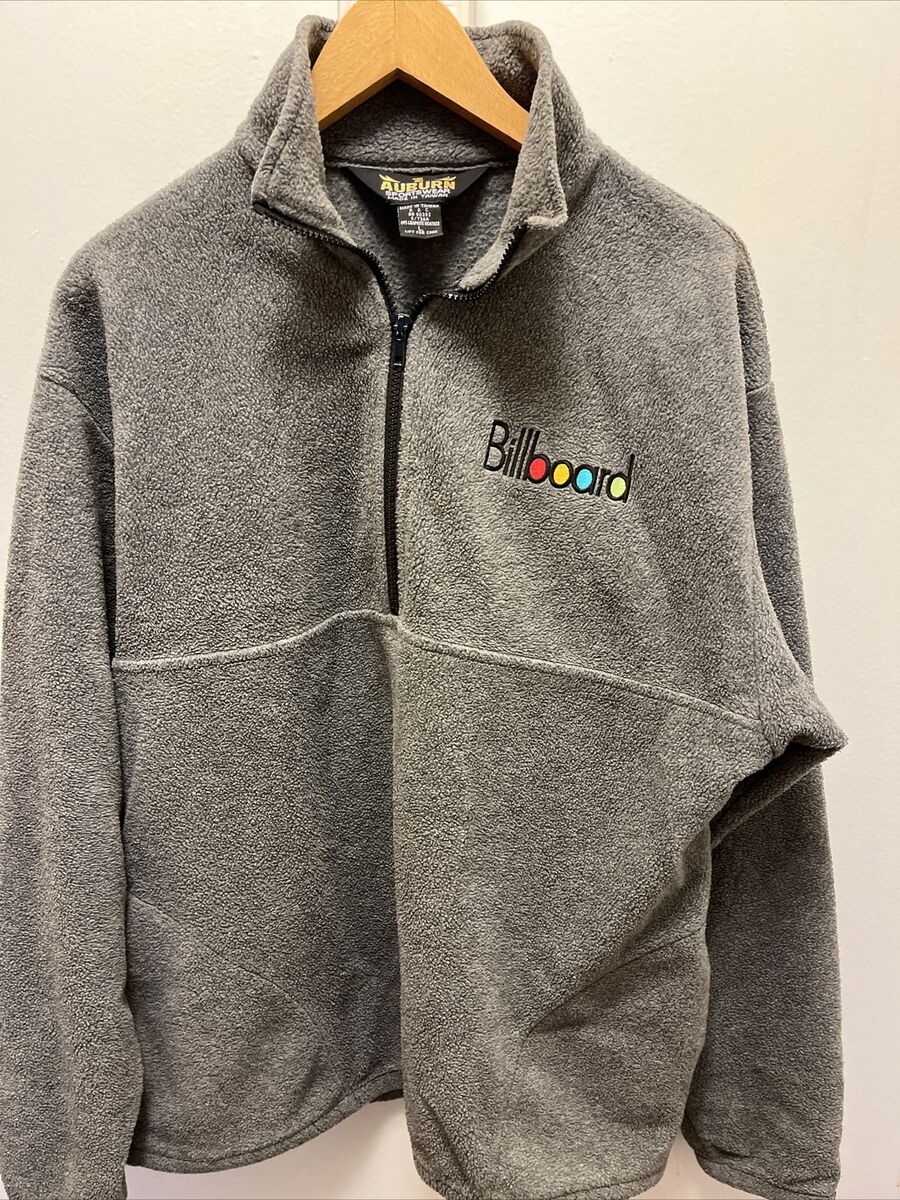Vintage Billboard Promotional 90s Quarter 1/4 Zip Fleece 90s Vintage Billboard Promotional 90s Quarter 1/4 Zip Fleece 90s