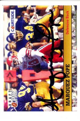 marquez pope rc rookie draft auto autograph fresno state bulldogs ...