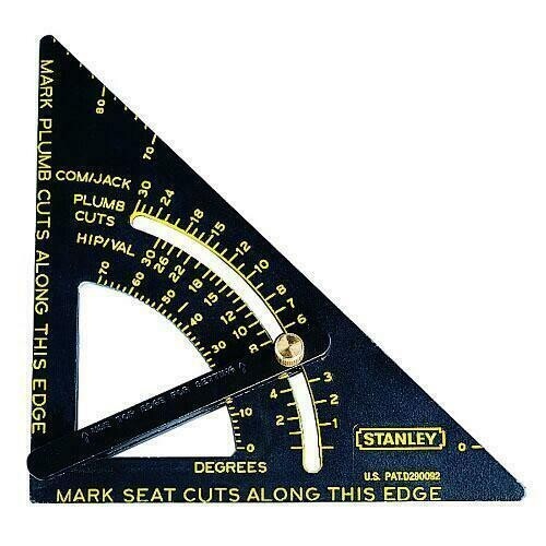 Stanley 46-053 Quick Square Tool, Premium Adjustable Layout Tool (Black ...