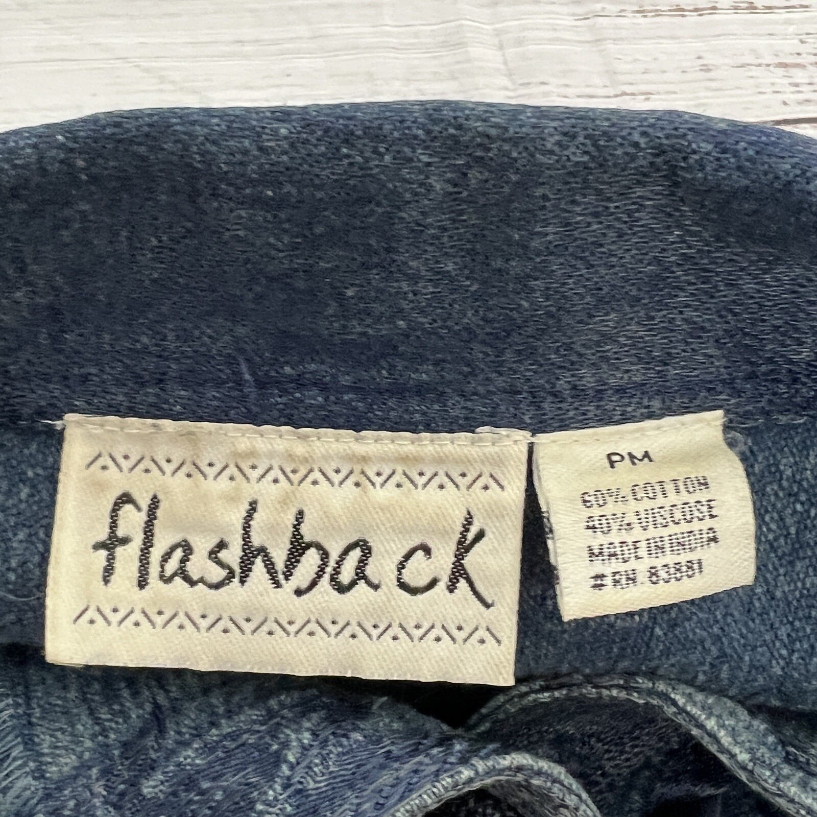 Vintage Flashback Womens Soft Denim Jacket Petite Med… - Gem