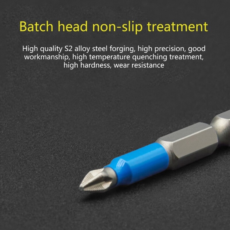 Magnetic Anti Slip Screwdriver Bit PH1 PH2 PZ1 PZ2 PZ3 Impact Driver ...