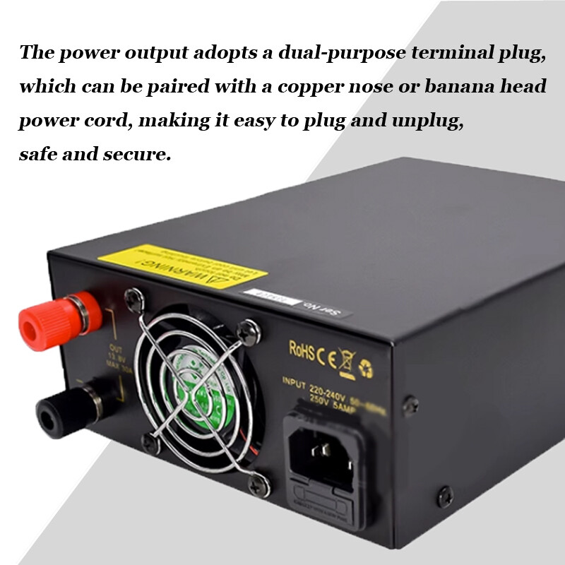 13.8V 30A Transceiver DC Power Switching Power Supply For Car Radio QJ ...