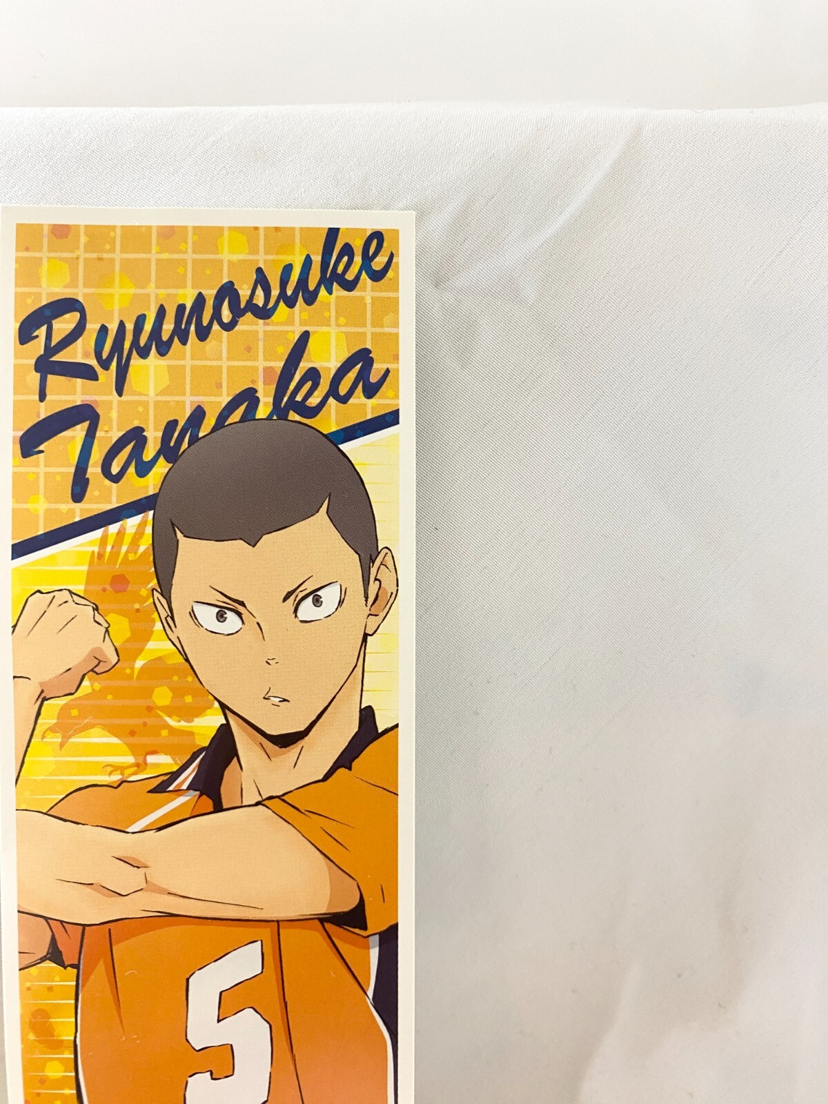 Haikyuu!! Haikyu!! Ryusuke Tanaka Trading Long Sticker Card TCG No.05 Bandai 36 | eBay