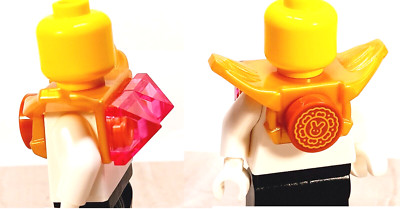 New LEGO Pink Bunny Costume Armor Printed Cookie Trans Pink Power Point ...