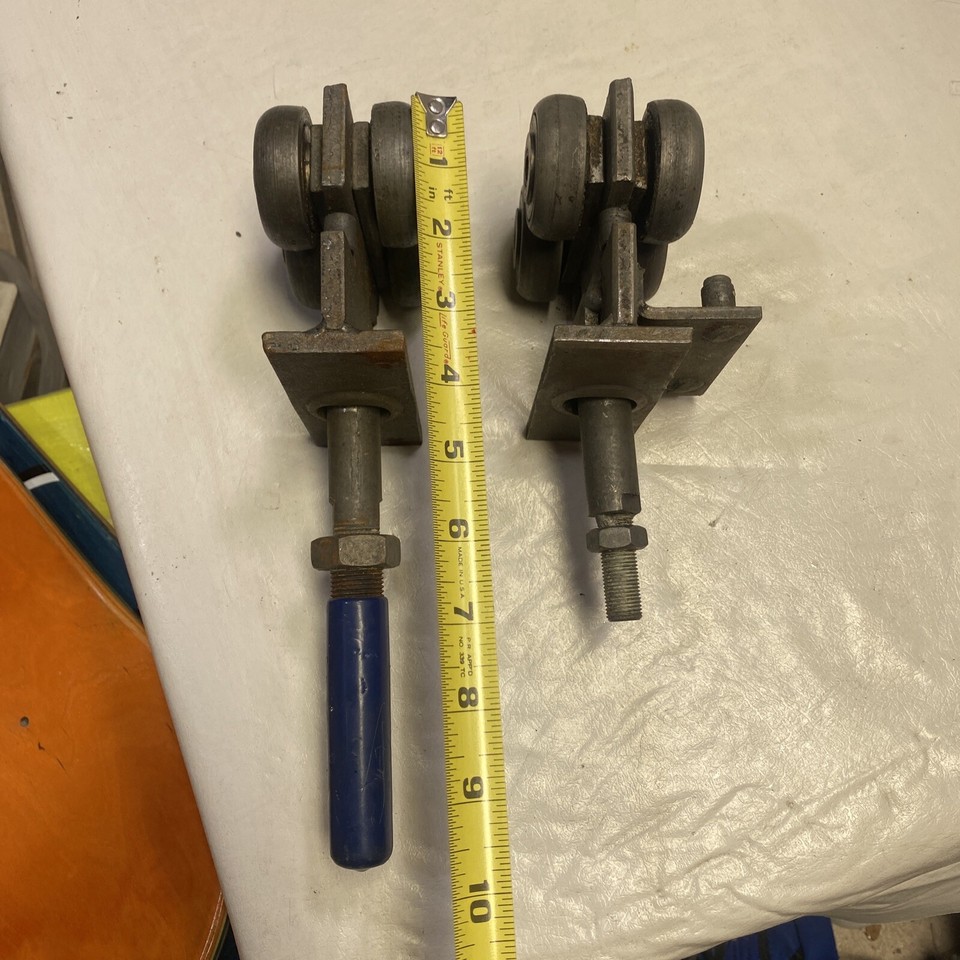 Trolley Wheels Large 4 Wheels Barn Shed Door Hanging Track Rollers ...
