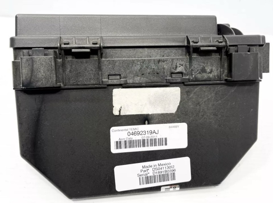 DODGE RAM 1500 TIPM INTEGRATED POWER MODULE FUSE BOX RELAY 2011 ...