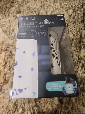 New/sealed In Box. Mahli Celestial Sky Aroma Ultrasonic Diffuser. | eBay