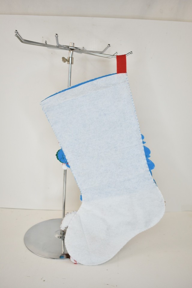 Sequence Christmas Stocking 18” Nordic Santa Felt Completed Bucilla | eBay