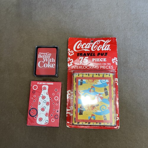 Coke Puzzle And Playing Cards | eBay