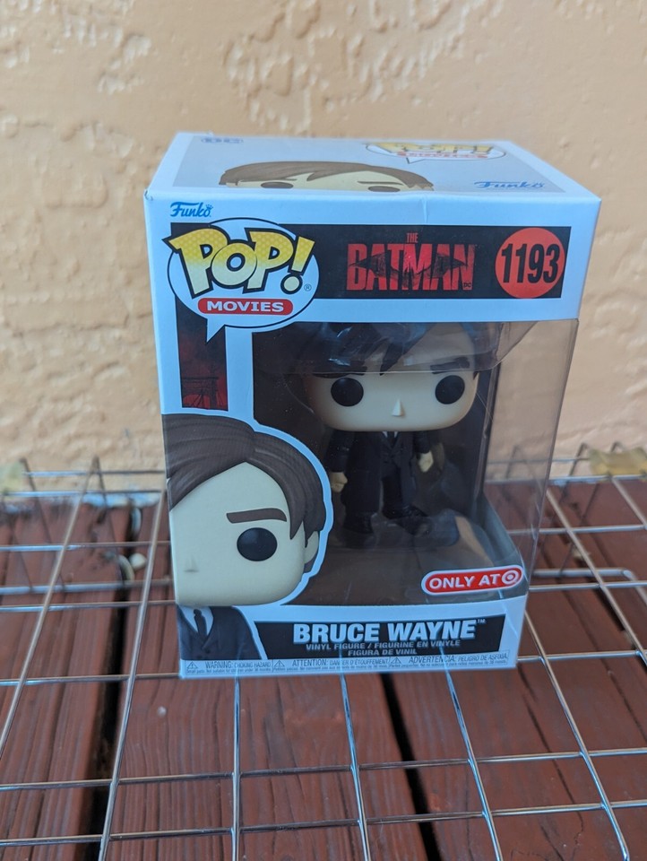 Funko Pop! The Batman Bruce Wayne #1193 Vinyl Figure ( Target Exclusive ...