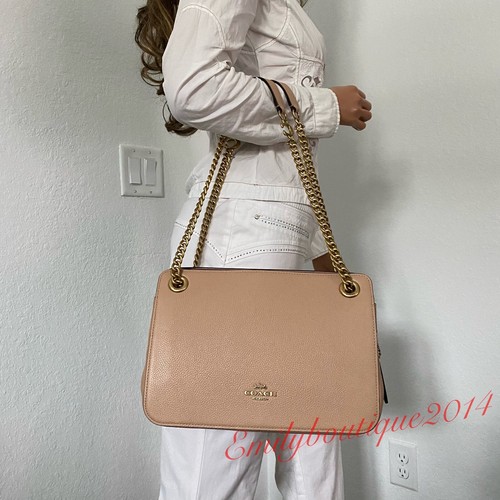 NWT Coach 78798 Bryant Convertible Carryall Leather Bag Crossbody ...