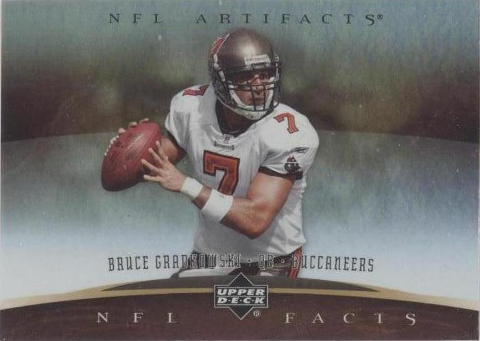 2007 Upper Deck Artifacts - Nfl Facts Bruce Gradkowski #NF-BG for sale ...