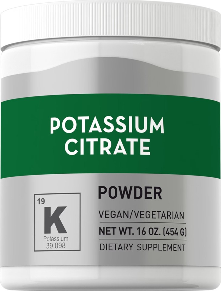 Potassium Citrate Powder 1lb (454gms) No Gluten NON GMO No ...
