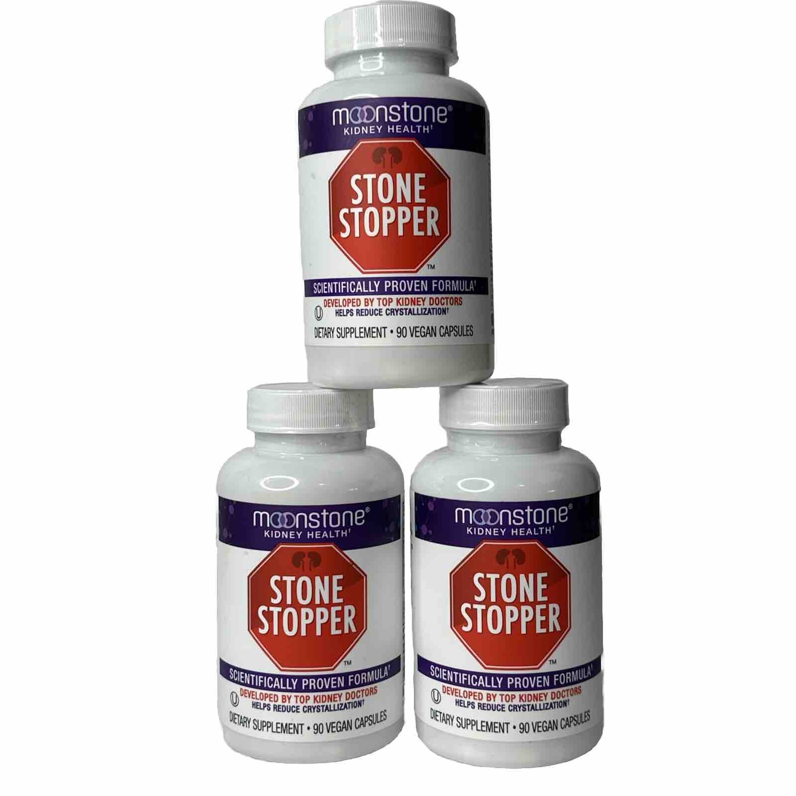 Moonstone Kidney Health Stone Stopper 90 Capsules **LOT OF 3** | eBay