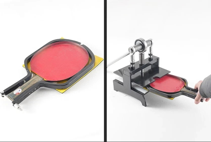 Universal Table Tennis Racket Rubber Cutting Machine Manual Press Ping ...