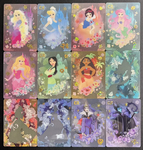 Card Fun Disney Princess Magic Fairy Tale Series CR Set Full 1-12 ...