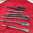 Set Of 7 Air Hammer Air Chisel Bits Cutter Bit Point Bit And Flat Bit 3 ...