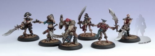 Warmachine - Cryx Revenant Crew 30mm Miniatures Fantasy Unpainted | eBay