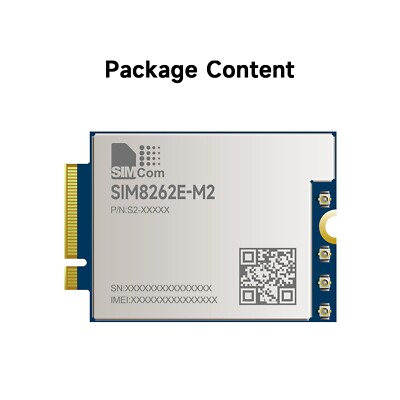 SIM8262E-M2 SIMCom original 5G module M.2 form factor Qualcomm ...