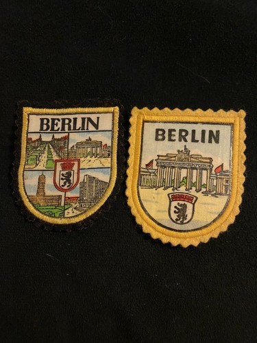 VTG Lot Of 2 BERLIN Germany Felt Sew On Patches | eBay