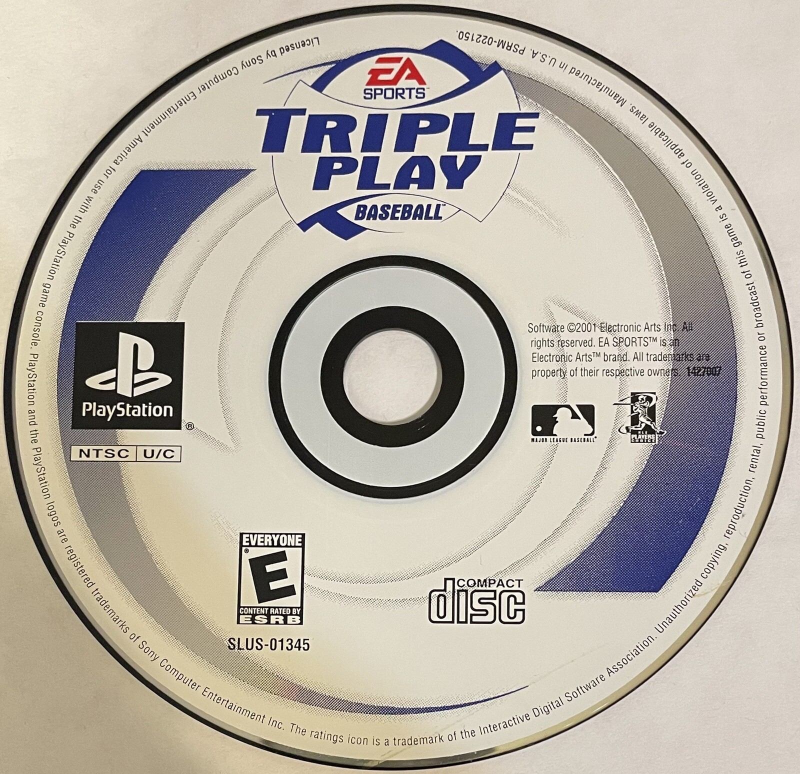 Triple Play Baseball (Sony PlayStation 1, PS1) DISC ONLY | NO TRACKING ...