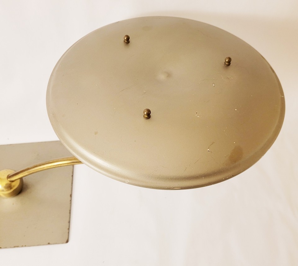 M.G. Wheeler Sight Light Table Lamp LeRoy Doane Mid Century Modern UFO ...