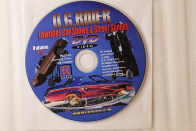 OG Rider - Lowrider Car Shows and Street Scenes Vol 3 DVD | eBay