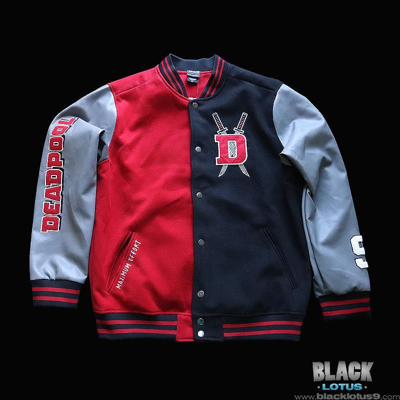 Marvel Deadpool Varsity Jacket