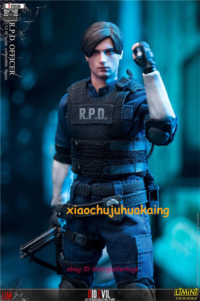 Pre-order 6'' LIMTOYS LiMiNi RPD Leon Kennedy Resident Evil 1/12 Action ...