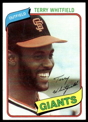 1980 Topps Terry Whitfield San Francisco Giants #713 | eBay