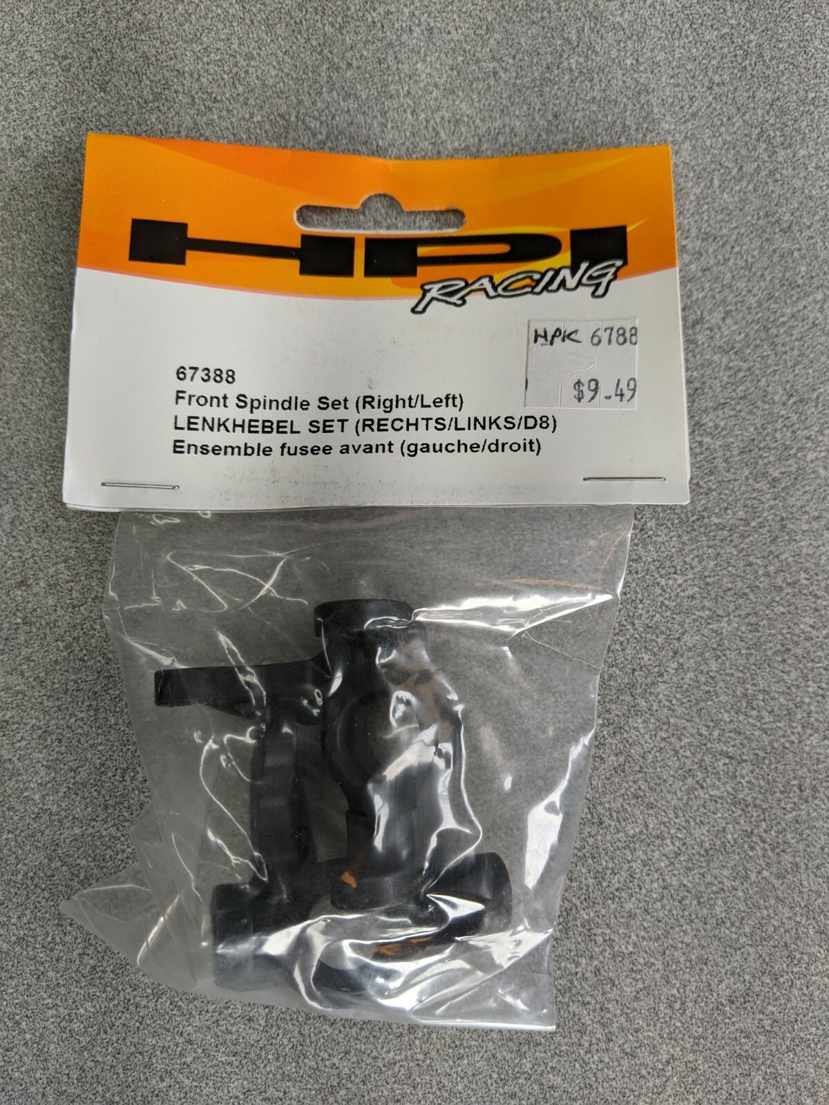 hpi racing parts for rc part #67388 front spindle set | eBay