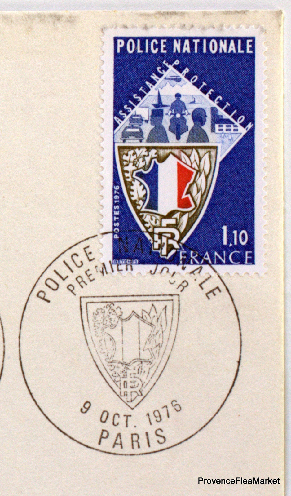 Yt1907 POLICE NATIONALE FRANCE FDC Enveloppe Lettre Premier jour | eBay