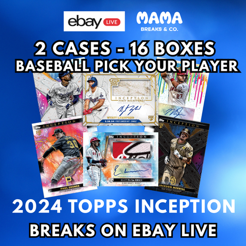 Lane Thomas - 24 Topps Inception MLB 2x Case 16 Box Break PYP | eBay