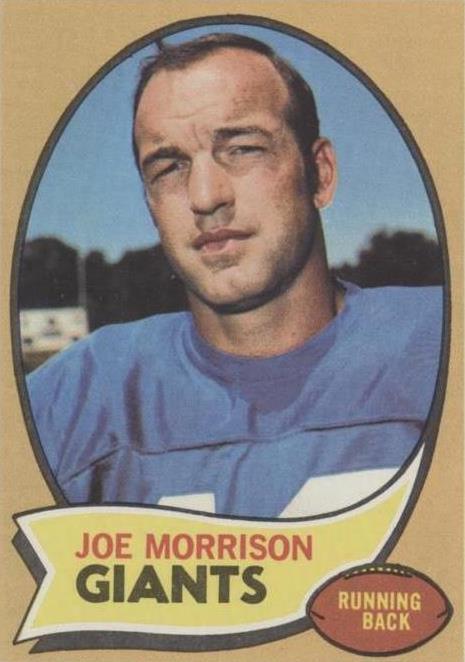 1970 Topps Joe Morrison #105 for sale | eBay