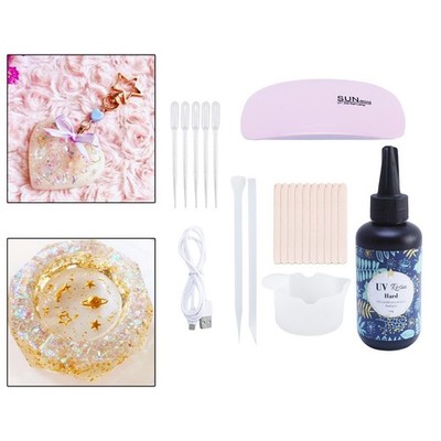 Epoxidharz-Werkzeug-Kit Dropping Pipetten Ohrring Schlüsselanhänger ...