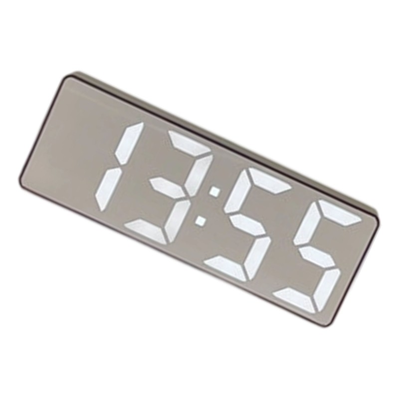 LED Desk Alarm Clock Temperature Display Quiet Night Modes Large ...