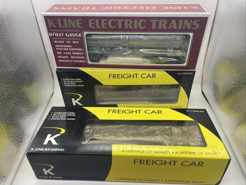 K-Line O Gauge Lot of 3 - K631205, 6-22662, 6-22648 - All NEW IN BOX ...