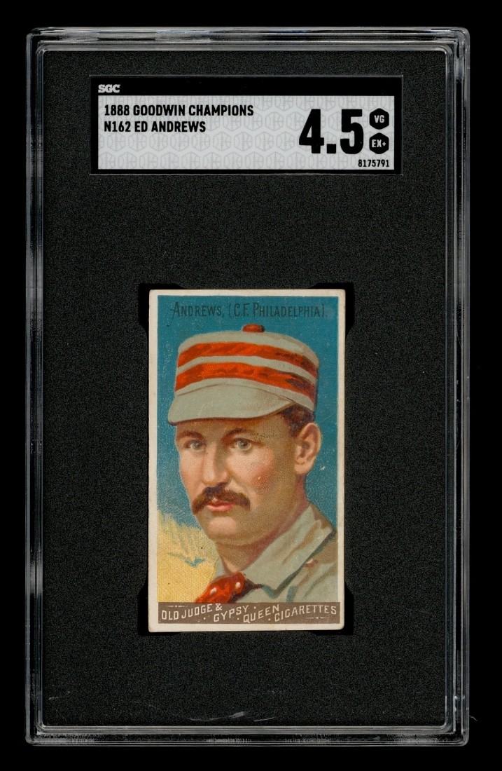 1888 N162 Goodwin Champions Set-Break Ed Andrews SGC 4.5 VG EX+ | eBay